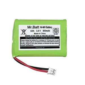 mr.batt 900mah replacement battery for motorola baby monitor mbp33 mbp33s mbp33pu mbp36 mbp36s mbp36pu