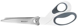 westcott pinking shears, 9.5-inches (15983),white, gray