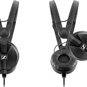 Sennheiser Professional HD 25 PLUS On-Ear Monitor Headphones,Black