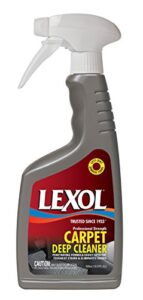 lexol e301253000 auto interior carpet deep cleaner, 16.9 oz