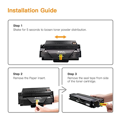 E-Z Ink (TM Compatible Toner Cartridge Replacement for Samsung 115 115L MLT-D115L High Yield to Use with Xpress SL-M2830DW SL-M2880FW SL-M2820DW SL-M2870FW SL-M2620 SL-M2670 Printer (Black, 1 Pack)