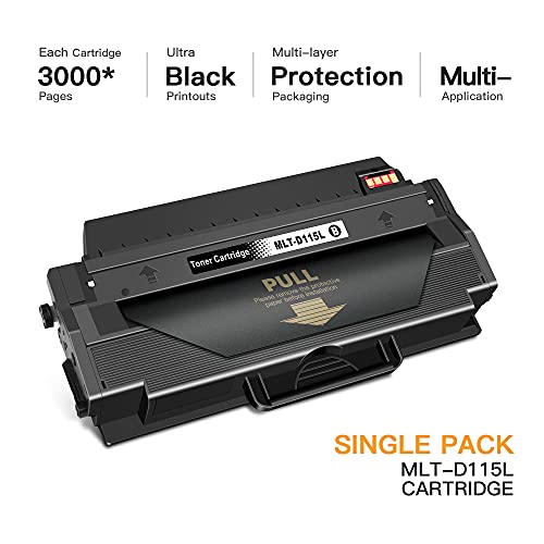 E-Z Ink (TM Compatible Toner Cartridge Replacement for Samsung 115 115L MLT-D115L High Yield to Use with Xpress SL-M2830DW SL-M2880FW SL-M2820DW SL-M2870FW SL-M2620 SL-M2670 Printer (Black, 1 Pack)