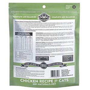 Northwest Naturals Freeze Dried Diet for Cats – Chicken Cat Food – Grain-Free, Gluten-Free Pet Food, Cat Training Treats – 11 Oz.