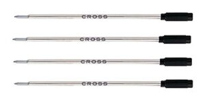 cross medium ballpoint pen refill - black (pack of 4)