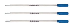 cross medium ballpoint pen refill - blue (pack of 3)