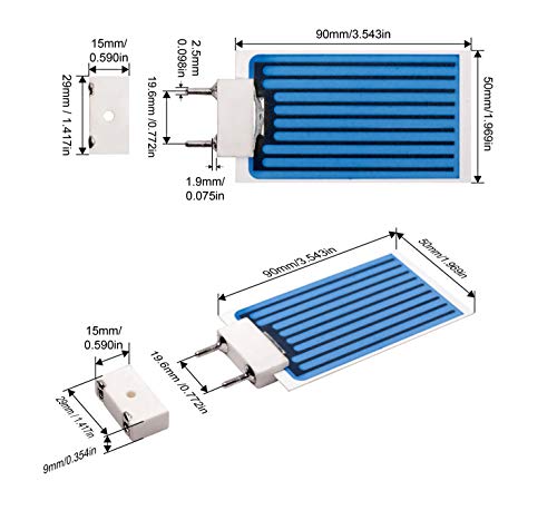 SummitLink Replacement 3500 Mg/h Ozone Plate with Detachable Mounting Base Moisture Resistant