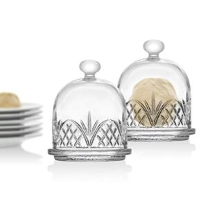 godinger dublin mini butter parfait dish - set of 2