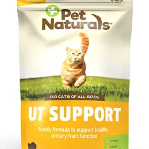 Pet Naturals UT Support Urinary Tract Supplement for Cats, 60 Chews