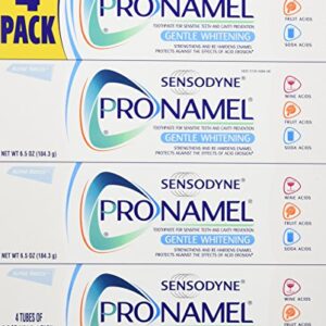 Sensodyne pronamel Gentle Whitening Tooth Paste 4 Pack/ 6.5 Ounce Net Wt 26 Ounce