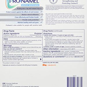 Sensodyne pronamel Gentle Whitening Tooth Paste 4 Pack/ 6.5 Ounce Net Wt 26 Ounce