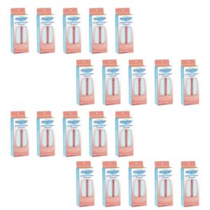 proxysoft dental floss for bridges and implants 20 packs - floss threaders for bridges, dental implants, braces with extra-thick proxy brush for optimal oral hygiene -teeth bridge and implant cleaners