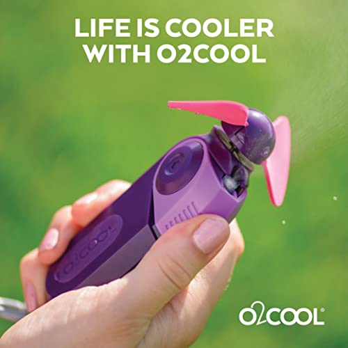 O2COOL Sport Misting Fan, Teal