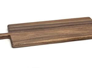 Lipper International Acacia Wood Kitchen Cutting and Serving Board, 21-1/2" x 8-3/4" x 3/4"