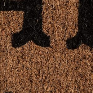 Creative Co-Op "Hey Y'all Natural Coir Doormat