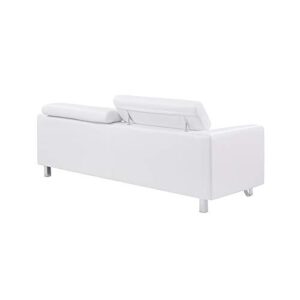 Global Furniture Pluto Sofa, White