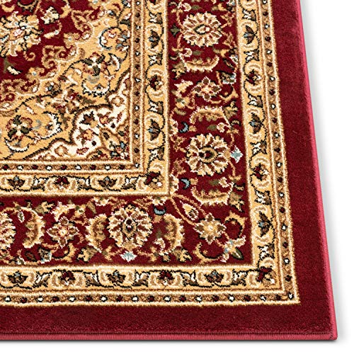 Well Woven Timeless Aviva Traditional Red 2'3" x 3'11" Area Rug