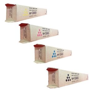 ricoh 841849, 841852, 841851, 841850 standard yield toner cartridge set - ricoh mp c4503 by ricoh