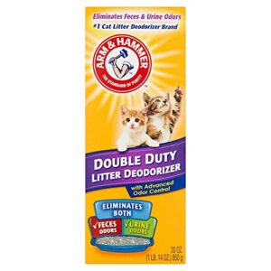 arm & hammer 40015029: litter deodorizer double duty 30 oz