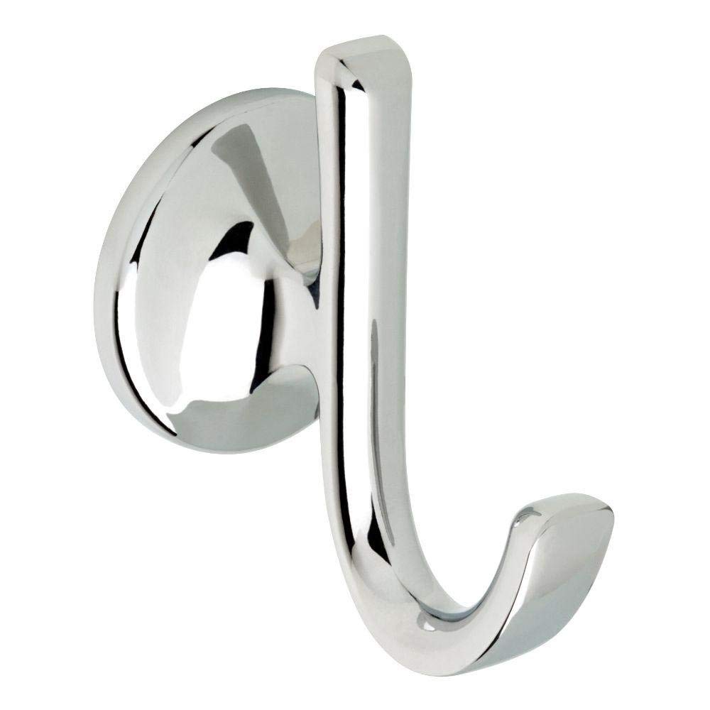 Delta Tolva Multi-Purpose Single Robe Hook in Polished Chrome