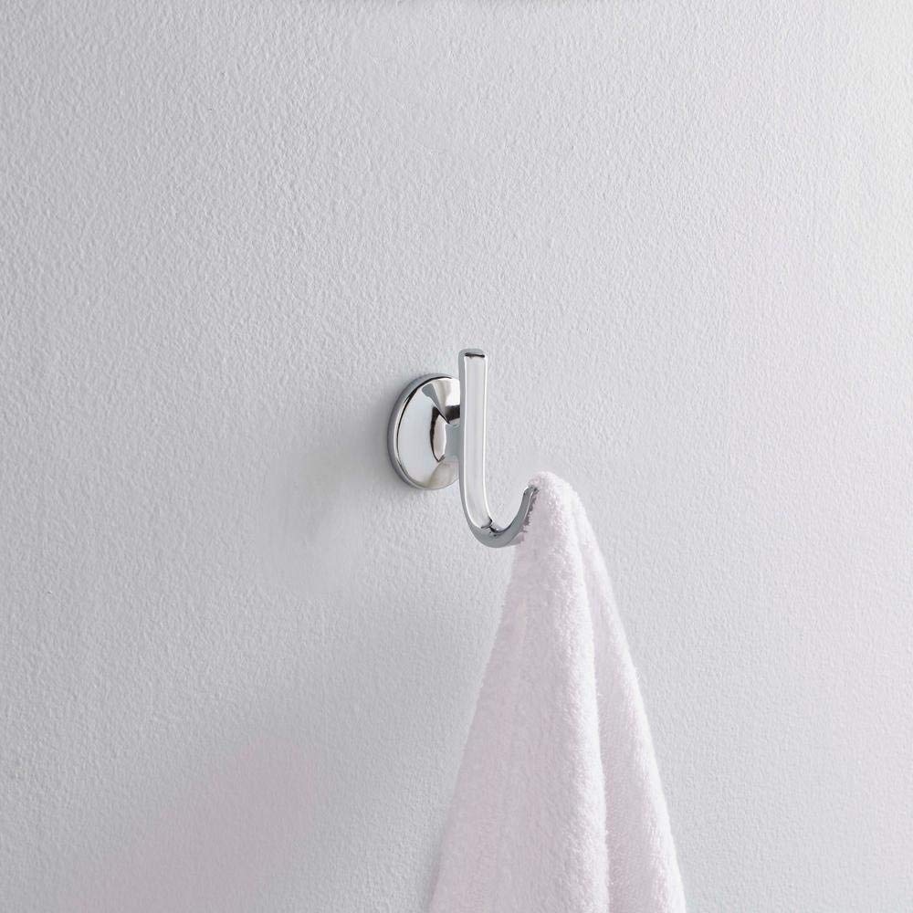 Delta Tolva Multi-Purpose Single Robe Hook in Polished Chrome