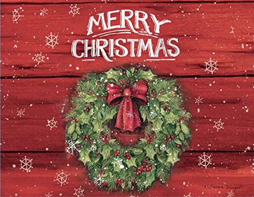 LANG "Merry Christmas" Christmas Cards by Susan Winget, 18 Cards with 19 Envelopes and Beautiful Winter Artwork, Perfect for Spreading Holiday Cheer, 5.375" x 6.875" (1004774)