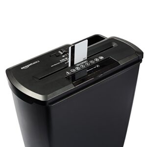 Amazon Basics 8-Sheet Strip-Cut Paper, CD, and Credit Card Shredder