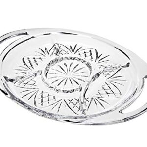 Godinger Dublin Section Handled Server Platter