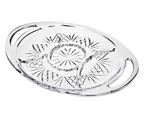 Godinger Dublin Section Handled Server Platter