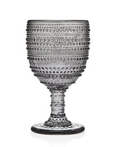 godinger lumina set of 4 goblets smoke 9 ounce