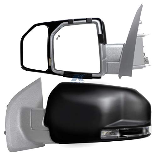 Fit System 81850 Snap and Zap Tow Mirror Pair, (2015 - 2020)