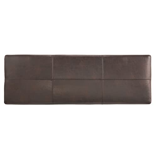 Christopher Knight Home Glouster PU Storage Ottoman, Brown