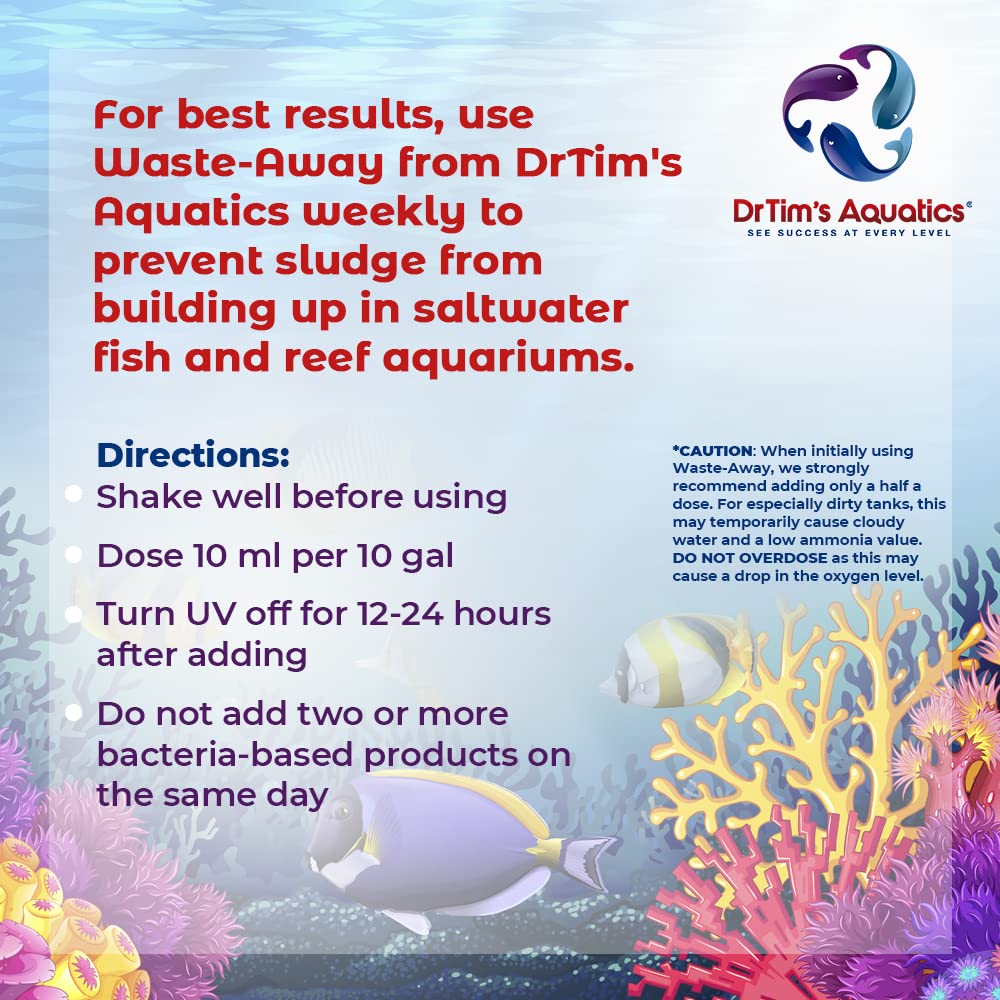 DrTim's Aquatics Reef Waste-Away 128 oz