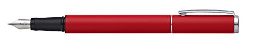 Sheaffer Award Matte Red Fountain Pen with Medium Nib (E0919153)