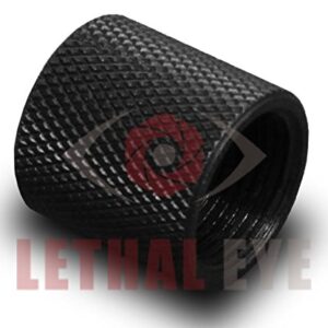 Lethal-Eye 1/2-28 Thread Extra Long Barrel Thread Protector 5/8" (16mm) Long