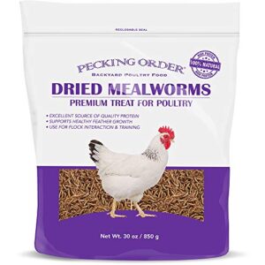 Pecking Order Dried Mealworms, 30 oz