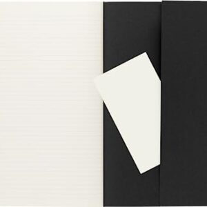 Moleskine Cahier Journal, Soft Cover, XXL (8.5" x 11") Ruled/Lined, Black, 120 Pages (Set of 3)