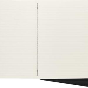 Moleskine Cahier Journal, Soft Cover, XXL (8.5" x 11") Ruled/Lined, Black, 120 Pages (Set of 3)