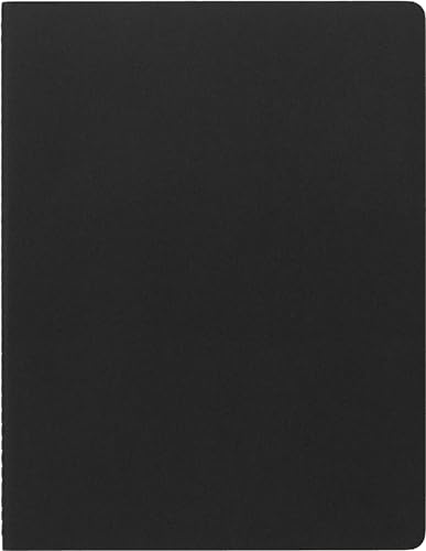 Moleskine Cahier Journal, Soft Cover, XXL (8.5" x 11") Ruled/Lined, Black, 120 Pages (Set of 3)