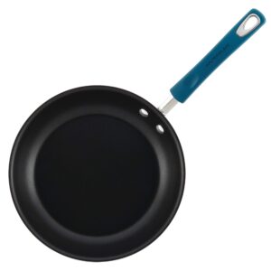 Rachael Ray Brights Nonstick Frying Pan Set / Fry Pan Set / Skillet Set - 9.25 and 11 inch, Blue