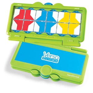 hand2mind VersaTiles Math Practice Take Along Set for Third Grade, Self-Checking Workbook, Homeschooling Games, Case Included, Homeschool Curriculum, 3rd Grade Math Workbook, Homeshool Supplies