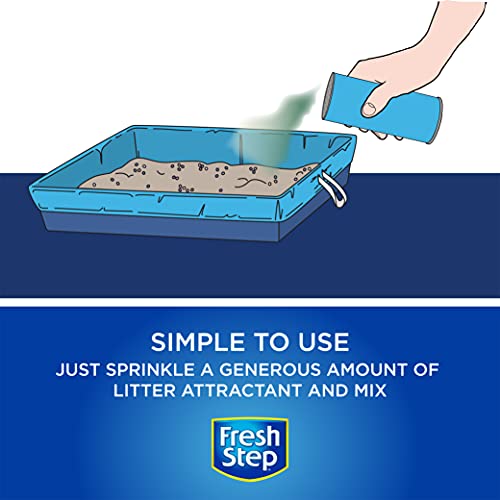 Fresh Step Litter Box Attractant Powder to Aid in Training, 9 Ounces | All Natural Training Aid for Cats and Kittens | Cat Attract Litter Additive for Litter Box, 9 oz - 1 Pack