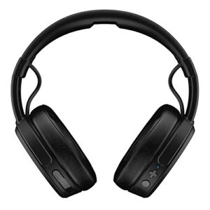 Skullcandy Crusher Wireless Over-Ear Bluetooth Headphones for iPhone and Android with Microphone / 40 Hours Battery Life / Extra Bass Tech / Great for Music, School, Workouts, and Gaming - Black