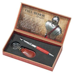 dicksons full armor of god ball point pen and key ring gift set