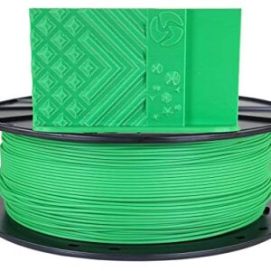 3D Fuel Standard PLA+ 3D Printing Filament, Made in USA with Dimensional Accuracy +/- 0.02 mm, 1 kg 1.75 mm Spool (2.2 lbs) in Grass Green