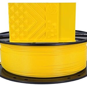 3D Fuel Standard PLA+ 3D Printing Filament, Made in USA with Dimensional Accuracy +/- 0.02 mm, 1 kg 1.75 mm Spool (2.2 lbs) in Daffodil Yellow