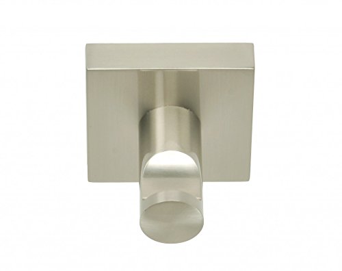 Tiburon Robe Hook | Traditional Bathroom Towel and Robe Hook - Satin Nickel