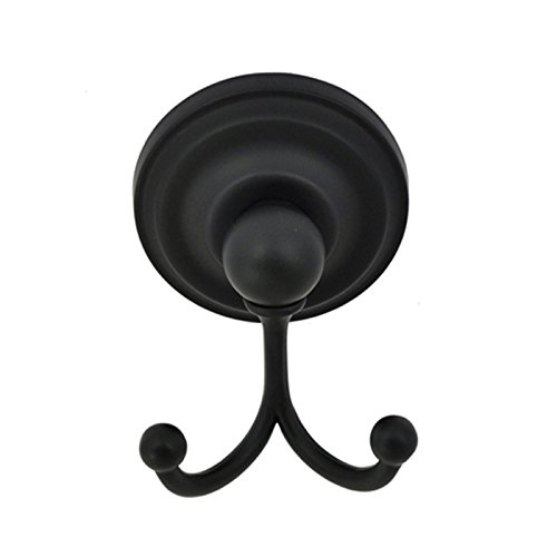 Better Home Dolores Park Robe Hook | Traditional Bathroom Towel and Robe Hook - Matte Black