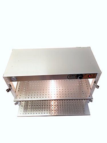 HeatMax 30x15x20 Commercial Food Warmer, Pizza, Pastry, Patty, Empanada, Catering, Concession, Fund Raising, Heated Display Case - Made in USA with Service and Support