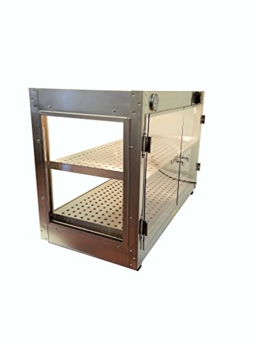 HeatMax 30x15x20 Commercial Food Warmer, Pizza, Pastry, Patty, Empanada, Catering, Concession, Fund Raising, Heated Display Case - Made in USA with Service and Support