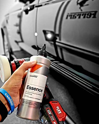 CARPRO Essence: EXTREME Gloss Primer - SiO2 Protection, Nano-Tech Quartz, Remove Swirls & Build Clear Coat Thicker, Primes Surface for CQUARTZ or Reload, High Gloss Durable Resins - 500ml (17oz)